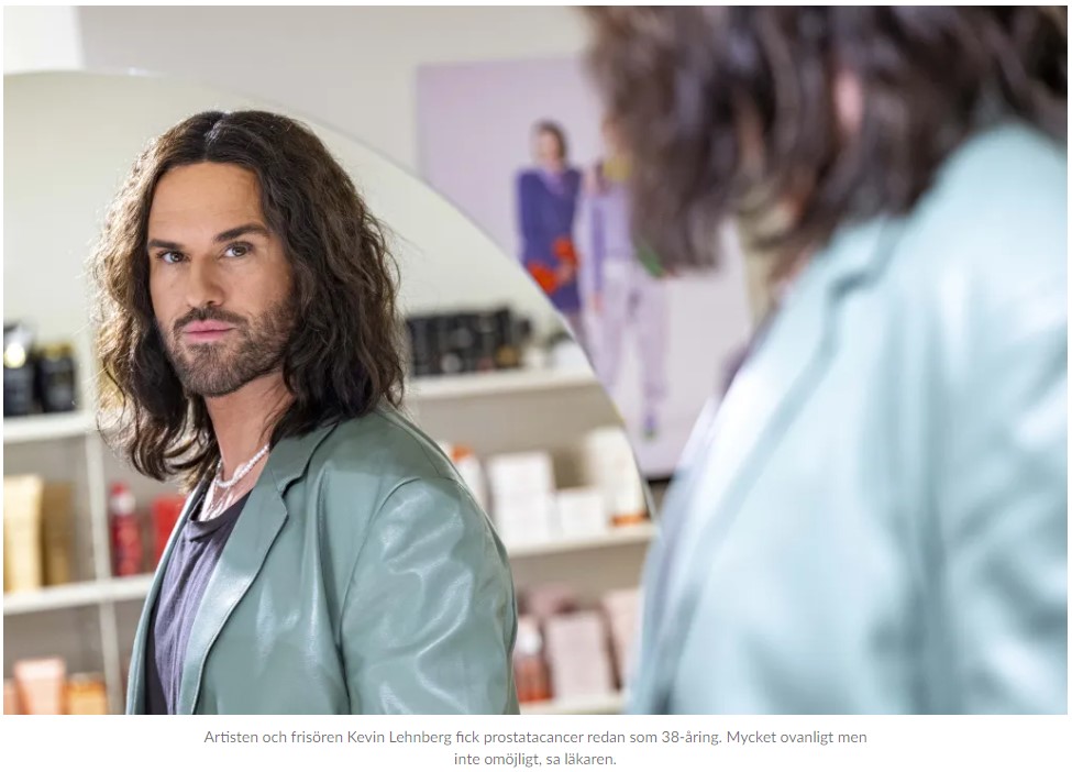 Kevin var bara 38 när han fick prostatacancer: ”Undersök er ...